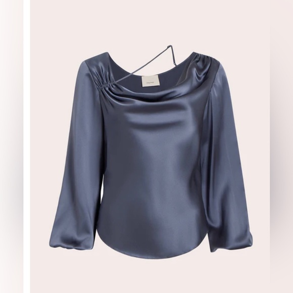Cinq A Sept Tops Cinq A Sept Jordy Top Silk Blouse New Poshmark